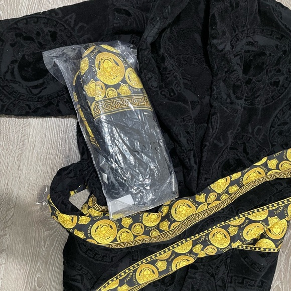 Versace | Other | Versace Robe With Slippers | Poshmark
